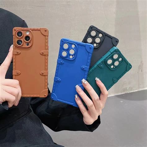 เคสโทรศัพท์มือถือ Tpu ทรงสี่เหลี่ยม สีพื้น สไตล์เรโทร สําหรับ Infinix