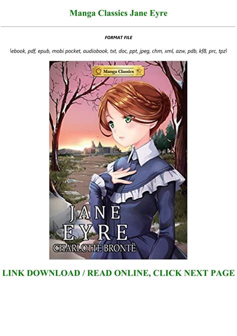 e book f r e e manga classics jane eyre full acces