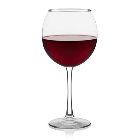 Libbey Vina Red Wine Glasses 1825 Ounce Set Of 6