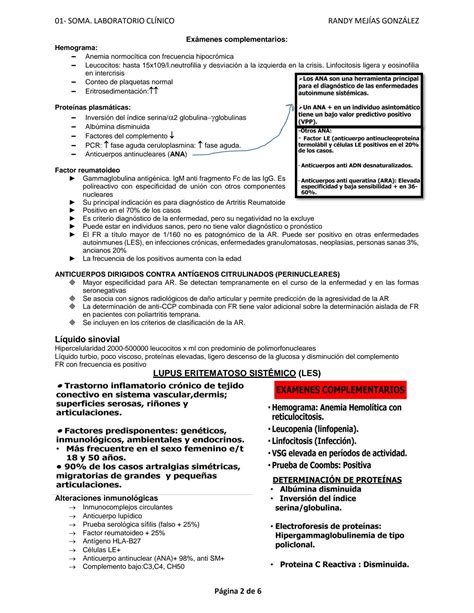 SOLUTION 01 Soma Laboratorio Cl Nico Studypool