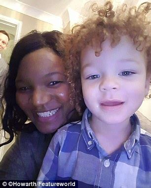 Mum Is Worlds Only Black Woman To Have Two White Babies Daily Mail