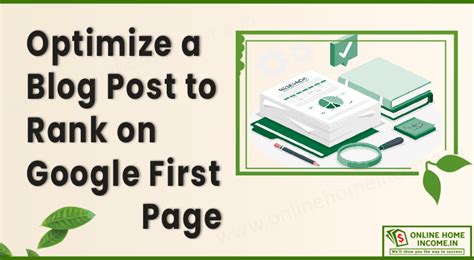 How To Optimize A Blog Post For SEO Blogging Tips 2025