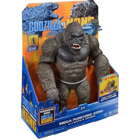 Monsterverse Godzilla Vs Kong 13 Mega Figure Mega Kong The Online