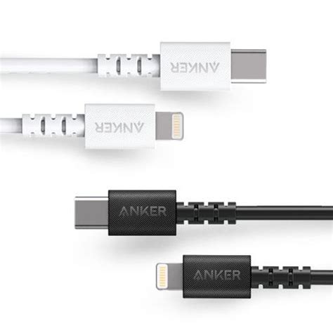 【買一送一】a8612 快充線 09m 黑白usb C To Lightni Anker台灣官方網站