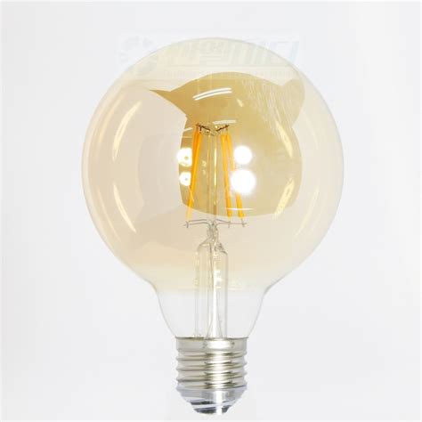 Led 에디슨 전구 필라멘트 볼전구 G95 4w 인테리어전구 썬엘이디