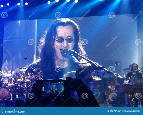 Rush Editorial Photo Image Of Peart Playing Minnesota 112789531
