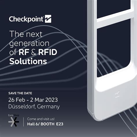 Another First For Checkpoint Systems As It Unveils Its Latest High Performance Rf Electronic