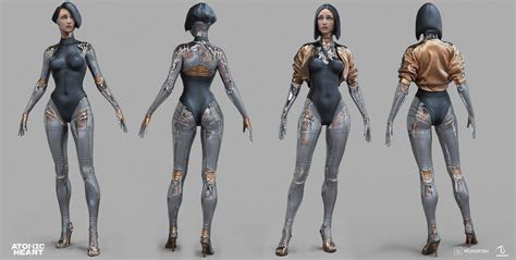Как могли бы выглядеть близняшки балерины из Atomic Heart Пикабу