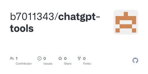Github B7011343 Chatgpt Tools