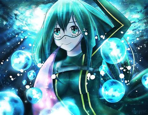 My Hero Academia Bnha Tsuyu Asui Froppy Quirk Frog My Hero
