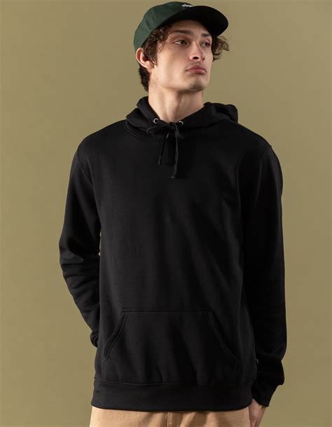 Rsq Mens Pullover Hoodie Black Tillys