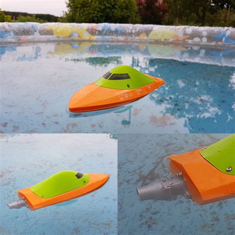 3d File Mini Rc Jet Boat 200 Mono 🛥️・3d Print Design To Download・cults