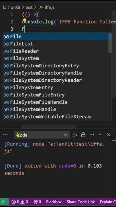 An Immediately Invoked Function Expression Iife Coding Javascript