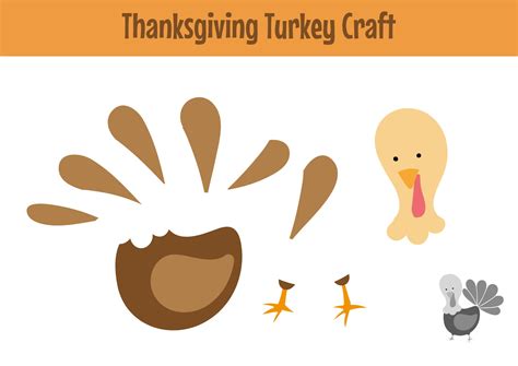 Turkey Craft Printable Printable Free Templates