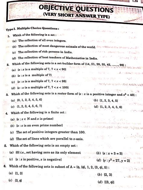 Class 11th Maths Assignment Pdf