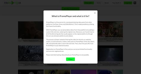 Iframeplayer Platform For Videos Without Anti Adblock