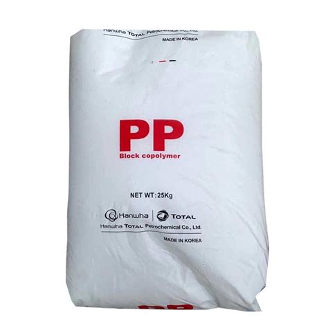ポリプロピレン Pp Korea Hanwha Total Bj750 射出成形グレード熱伝導体 安定性高剛性自動車部品電子機器 中国