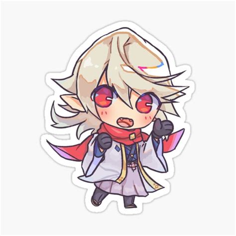 Ny Corrin Chibi Sticker For Sale By Meilima Redbubble