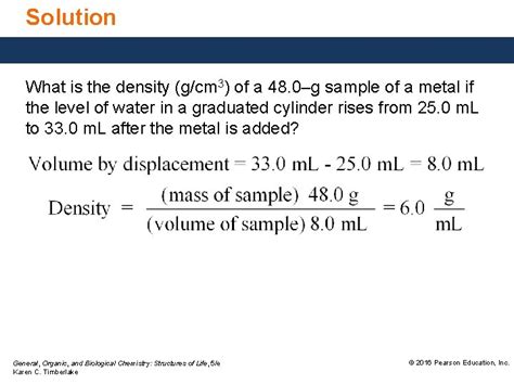 2 7 Density Learning Goal Calculate The Density
