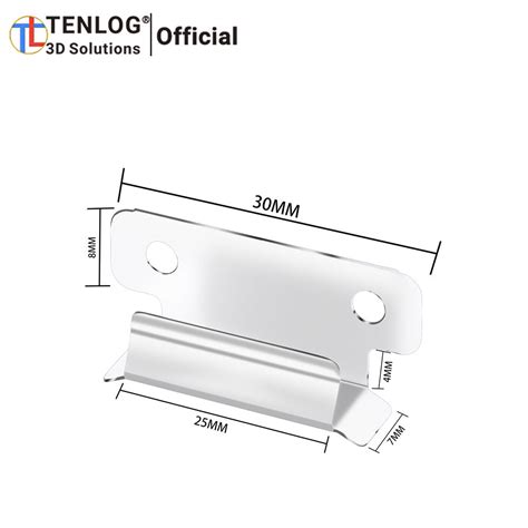 Tenlog 3d Printer Glass Plate Build Surface Metal Clip Innocube3d