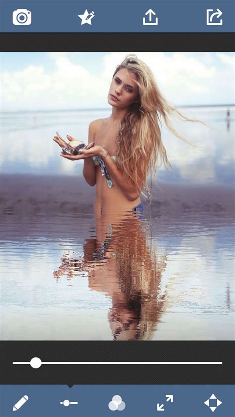 water effect mirror photo reflection collage art for iphone download