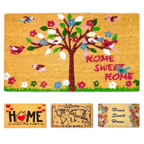 LUA VIKA Coir Door Mats Outdoor Door Mat Outside Entrance Outdoor