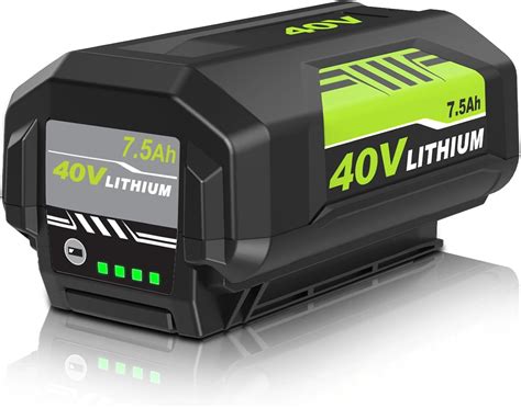 Op4026 75ah Replacement For Ryobi 40v Battery Compatible With Ryobi 40