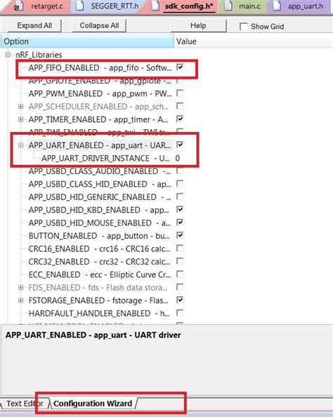 Programming Notes NRF In SDK Activate The UART Function