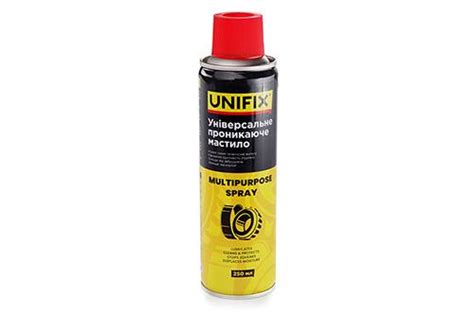 Смазка универсальная проникающая Unifix 250 мл – фото, отзывы ...
