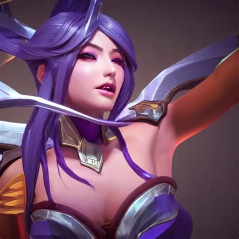 Still Of Pretty Irelia League Of Legends In KDA More Stable Diffusion
