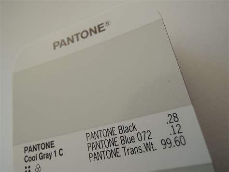 Pantone Cool Gray