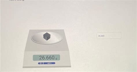 Solved Part II Density Of A Regularly Shaped Solid From Chegg
