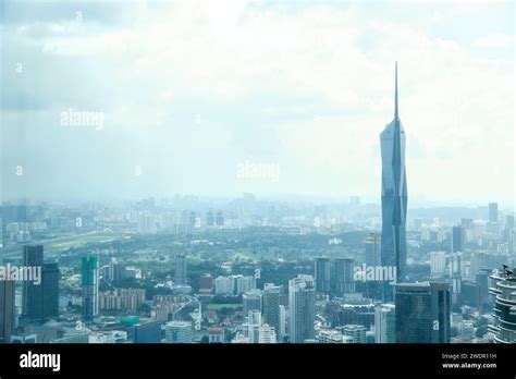 Kuala Lumpur Malaysia December 19 2023 Merdeka 118 Also Known As