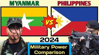 Philippines Vs Myanmar Military Comparison 2024 Myanmar Vs Philippines