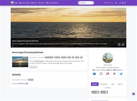 Hugo Theme Bootstrap Skeleton By Razonyang A Hugo Template Built At Lightspeed