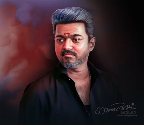 Jeeva Artist Rayappan Thalapathy Vijay Artwork 2022 Beast 43 Off