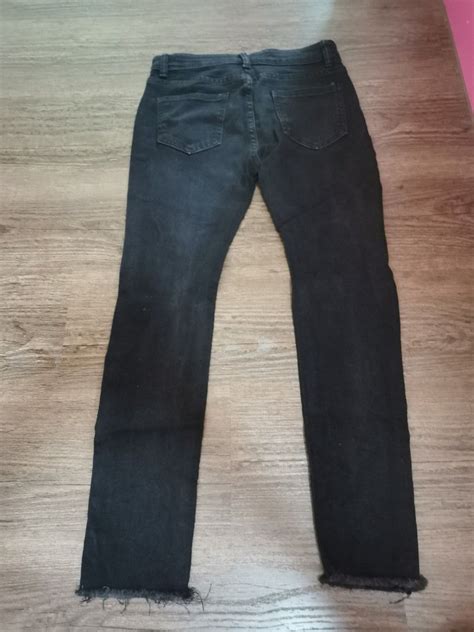 Black Tight Jeans Womens Fashion Bottoms Jeans And Leggings On Carousell