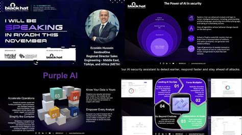 presenting emerging ai trends in cybersecurity ezzeldin hussein