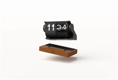 If Design Mooas Mini Auto Flip Desk Clock