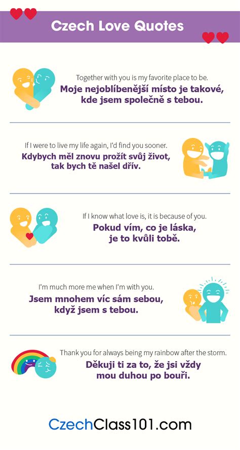 How To Say I Love You In Czech Romantic Word List