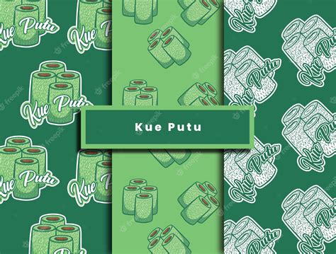 Premium Vector Kue Putu Traditional Snack Indonesian Vector Design