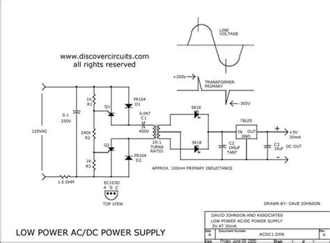 Generator De Curent Alternativ Curent Continuu Cu Putere Joasa Schema