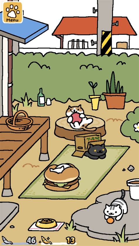Just Started This Game Its So Cute R Nekoatsume