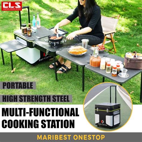 Cls Camping Kitchen Table Mobile Kitchen Outdoor Kitchen Camping Stove