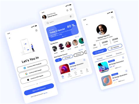 E Learning Online App UI Kit Behance E Learning Online App UI Kit Behance