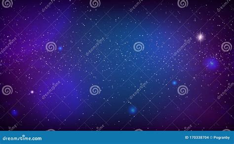 Antecedentes Do C U Estrelado Espa O Azul Escuro Com Muitas Estrelas Brilhantes Belo Cen Rio