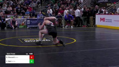 139 Lbs Semifinal Bo Bassett Bishop Mccort Vs Chase Bell Reynolds