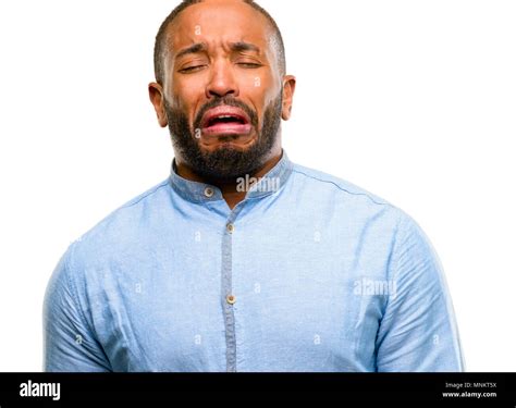 Sad Black Person