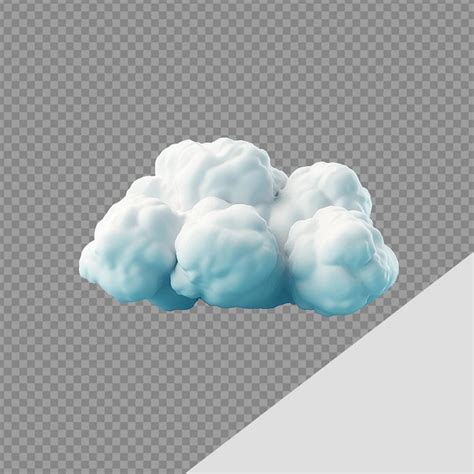 투명한 배경에 분리된 구름 Png 프리미엄 Psd 파일