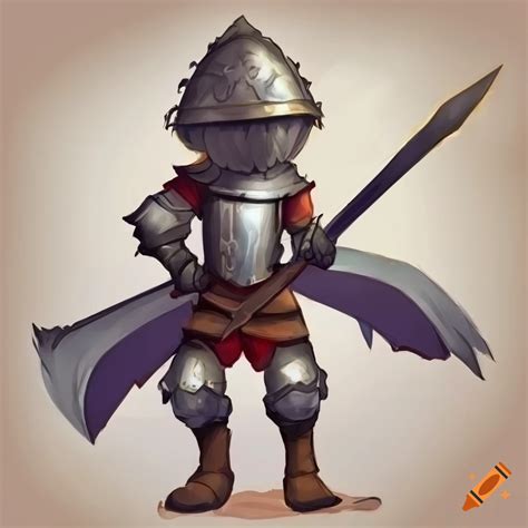Digital Artwork Of A Young Anthro Furry In Rpg Armor On Craiyon